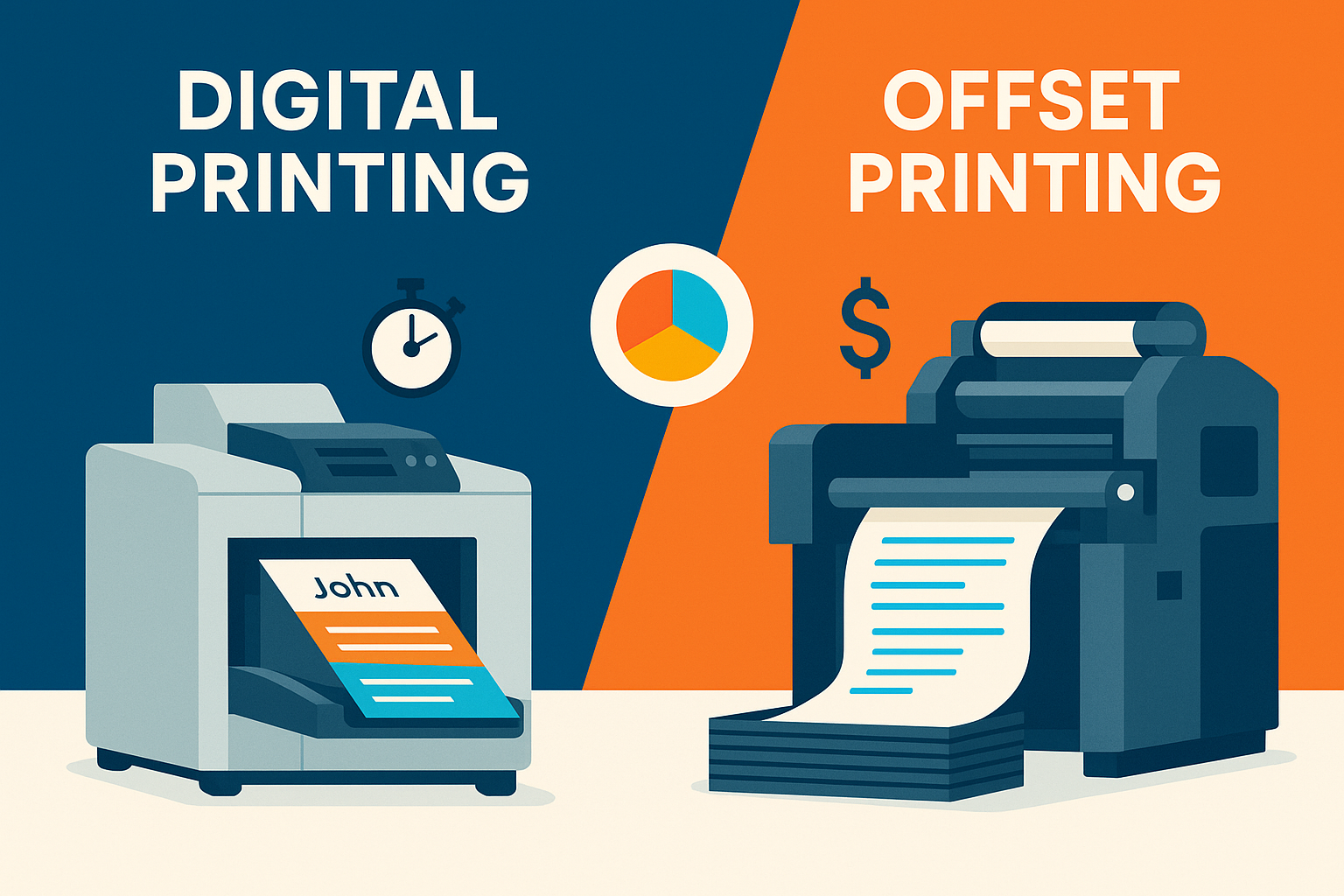 Digital vs Offset Printing in Glen Burnie, MD | Tray Inc